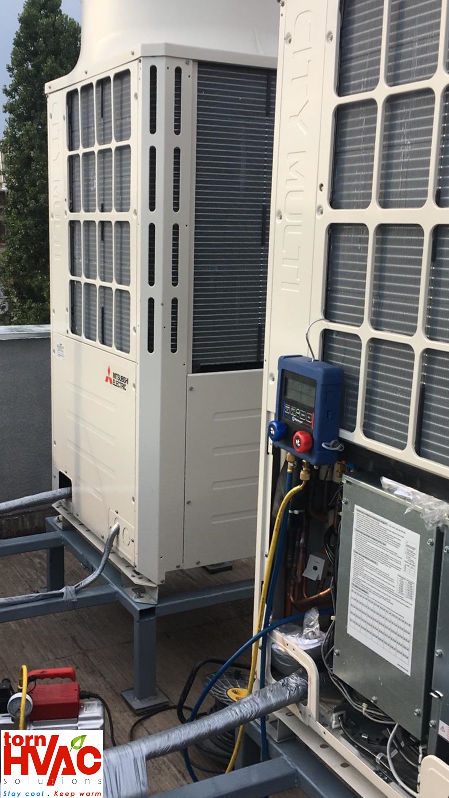 Sistemele City Multi VRF de la Mitsubishi Electric gama comerciala