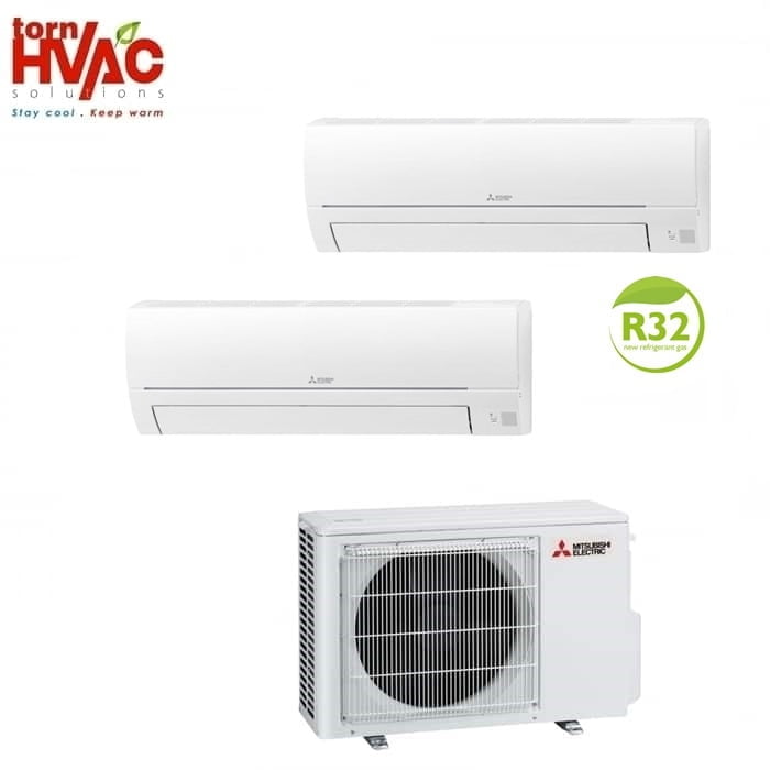 Aer conditionat Multisplit Mitsubishi si Daikin 2 unitati interne - Aer ...